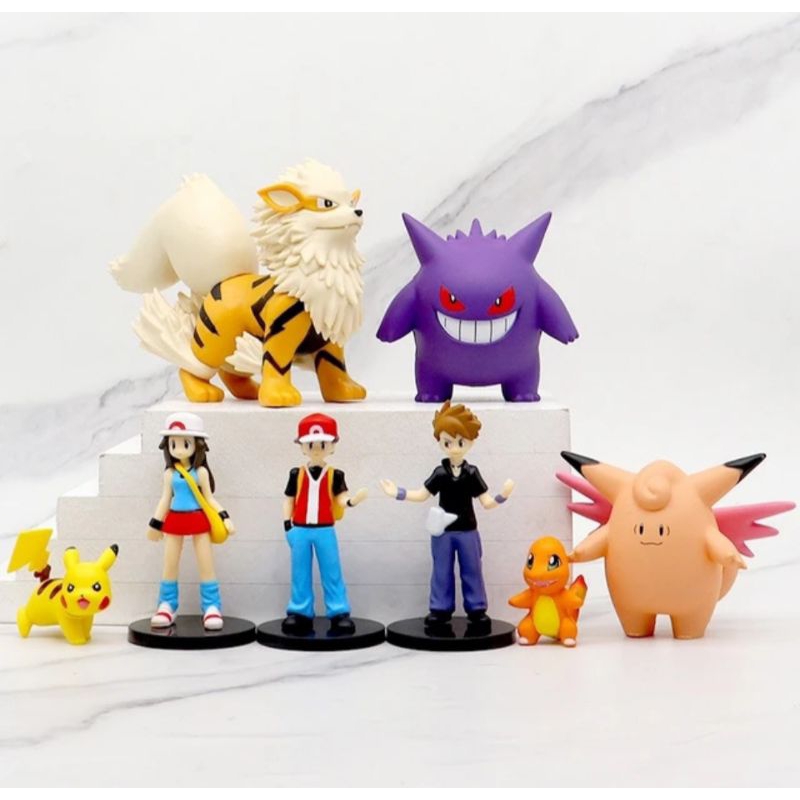 Jual Action figure pokemon isi 8 | Shopee Indonesia