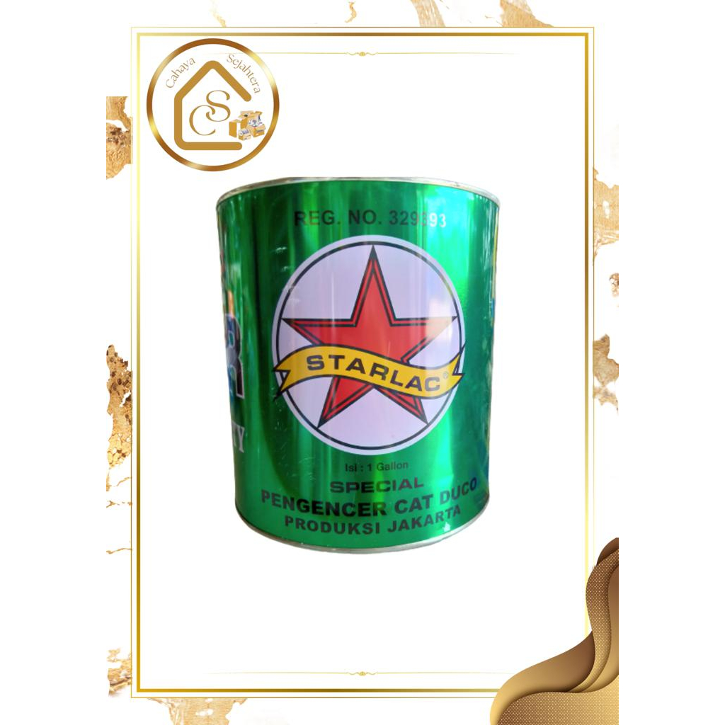 Jual CS Thiner Starlac Pengencer Cat Minyak & Duco Thinner Super Gloss ...