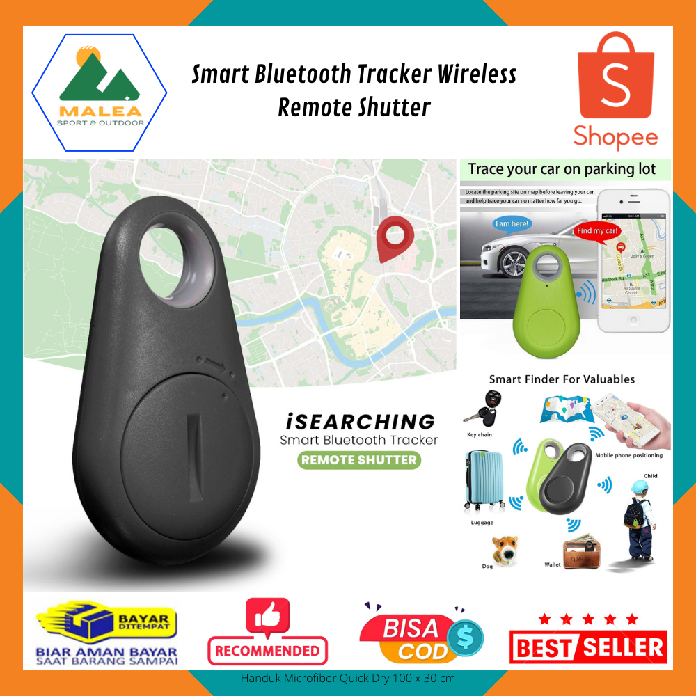 Jual Smart Bluetooth Tracker Wireless Remote Shutter / Pelacak kunci ...
