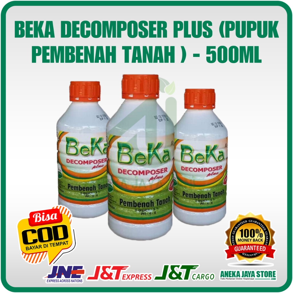 Jual Beka Decomposer Plus - 500ml (Pupuk Pembenah Tanah) | Shopee Indonesia