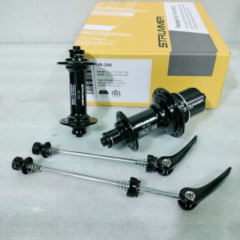 Jual Hub Freehub Strummer HR200 HR 200 Pawls 32 hole Rims Brake Sepeda ...
