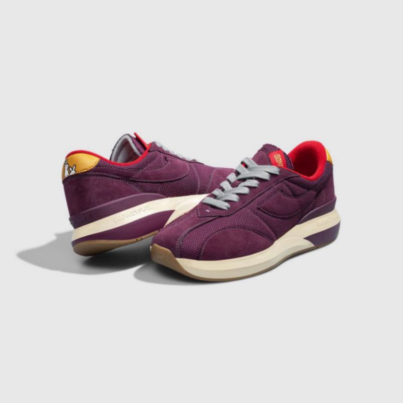 Jual Sepatu Compass x Fxxkingrabbits Velocity Yotr Maroon - 40 | Shopee ...