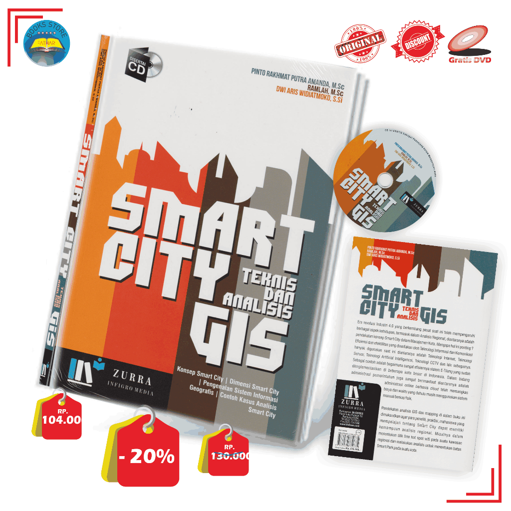 Jual Buku Smart City Teknis dan Analisis Gis dan Contoh | Shopee Indonesia
