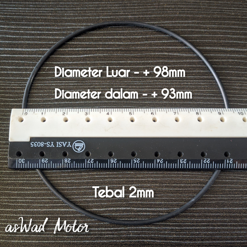 Jual Oring Diameter 98x93x2mm Universal / Karet Oring / Seal Oring ... Jual Oring Diameter 98x93x2mm Universal / Karet Oring / Seal Oring ...