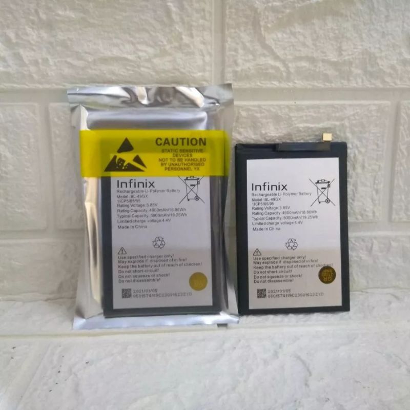 Jual Baterai Batre Infinix BL-49GX Original HP Infinix Note 10 X693 ...