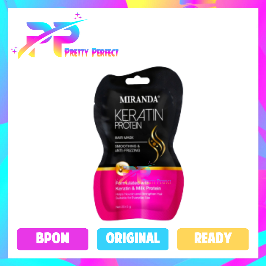 Jual Miranda Keratin Protein Hair Mask | Shopee Indonesia
