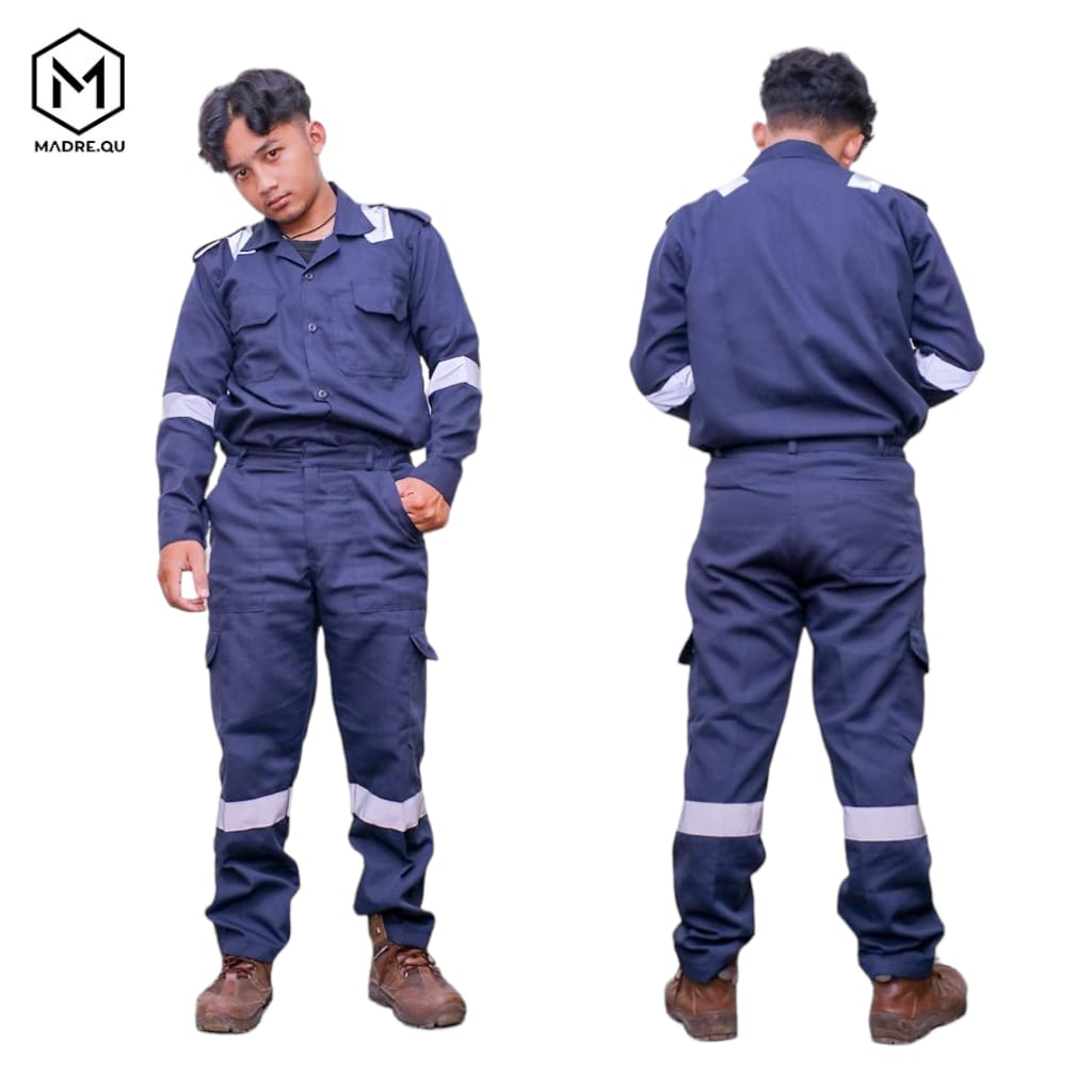 Jual Wearpack safety model setelan baju + celana ATX / werpak / wearpak ...