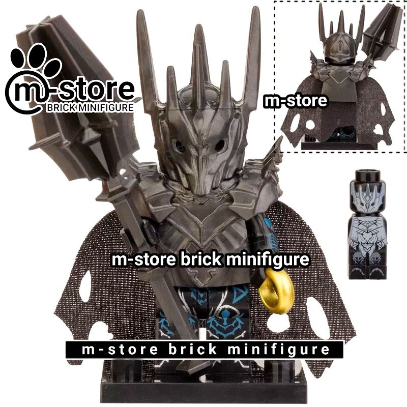 Jual brick lord of the rings lotr sauron mini toy figure | Shopee Indonesia