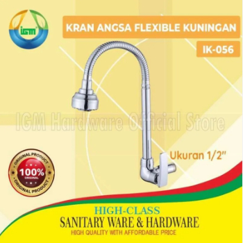 Jual IGM KRAN ANGSA FLEXIBLE KUNINGAN IK-056 | Shopee Indonesia