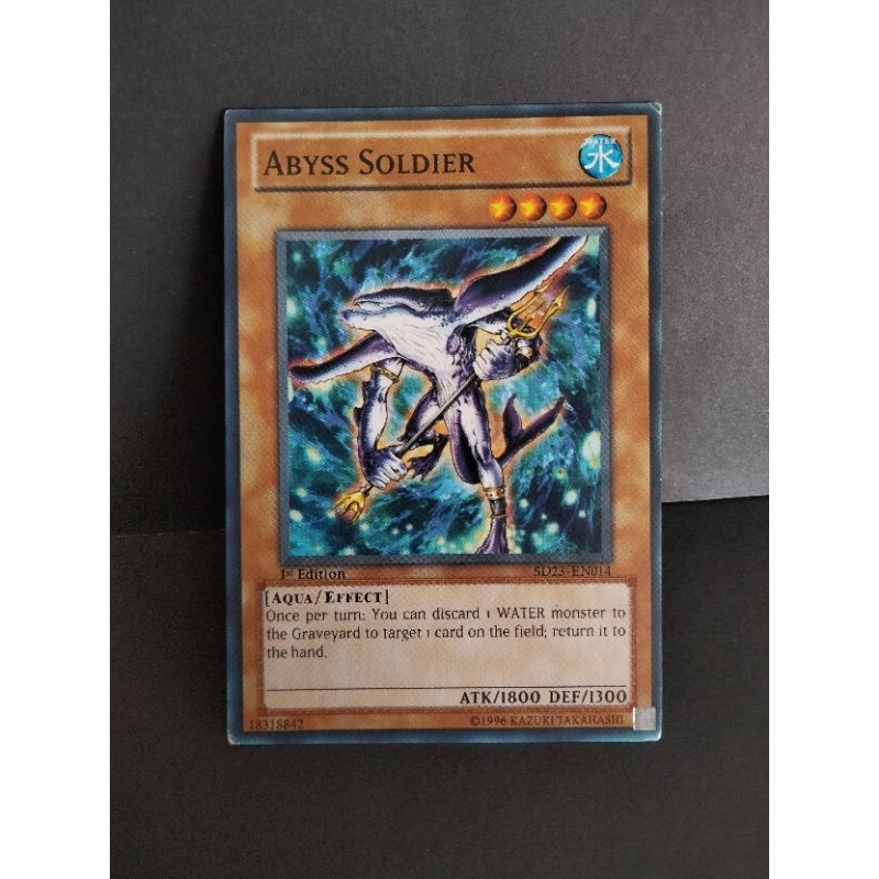 Jual Yugioh TCG Abyss Soldier SD23-EN014 Common original. | Shopee ...