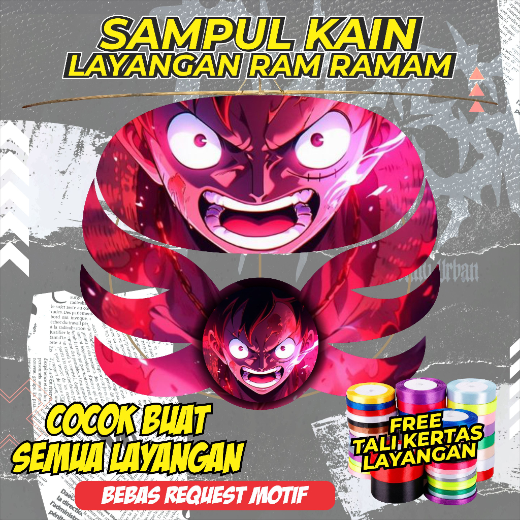 Jual SAMPUL KAIN LAYANGAN GAPANGAN I PEGON I CEPER I SAWANGAN I RAM ...