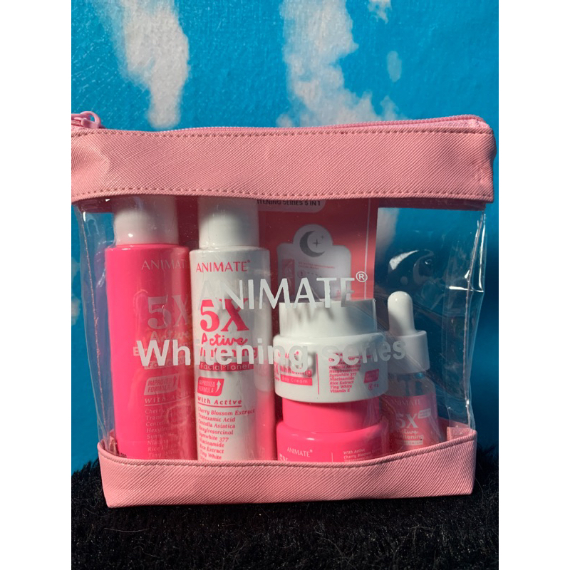 Jual Animate 5x Active Whitening Series 5in1 (Free Pensil Alis ...