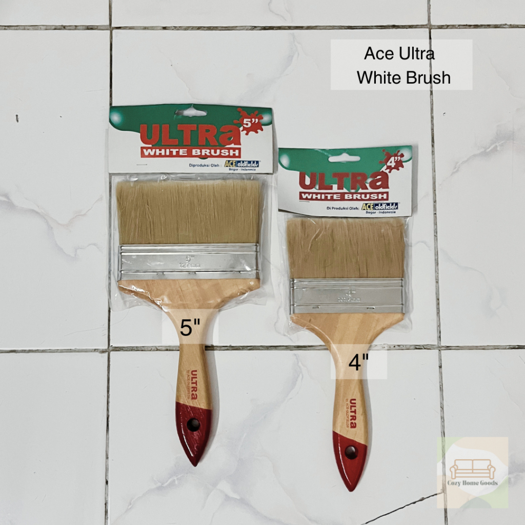 Jual KUAS CAT TEMBOK - ACE ULTRA WHITE BRUSH (ACE OLDFIELD) | PAINT ...