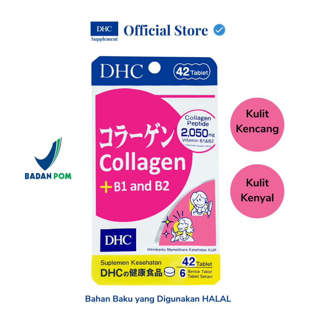 Jual DHC Supplement Collagen / Suplemen Kecantikan Kolagen Vitamin ...