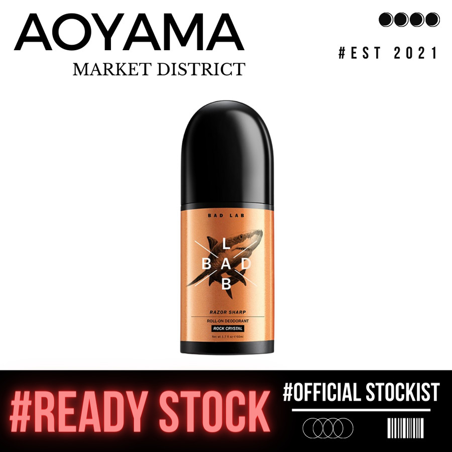 Jual BadLab / Bad Lab Razor Sharp Roll-On Roll On Deodorant | Shopee ...