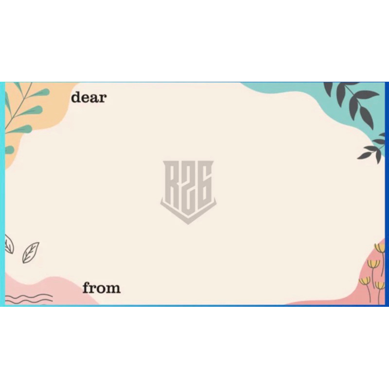 Jual GIFT CARD / KARTU UCAPAN(UCAPAN TULIS DI NOTES) | Shopee Indonesia