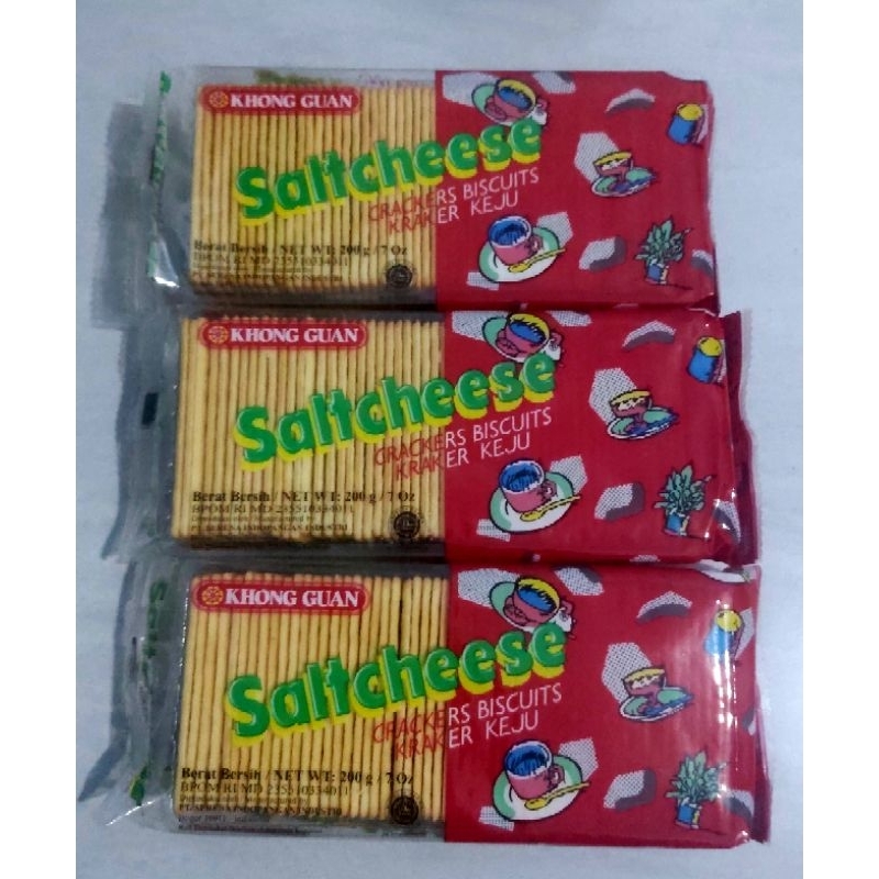 Jual Khong Guan Saltcheese Kraker Keju 200gr | Shopee Indonesia Jual Khong Guan Saltcheese Kraker Keju 200gr | Shopee Indonesia