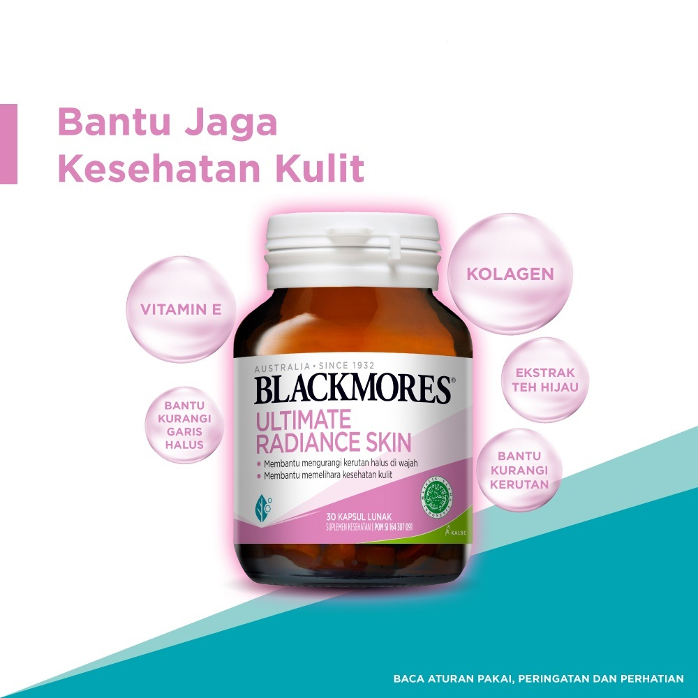 Jual Blackmores Ultimate Radiance skin (30) & Vibrant Skin 30 ...
