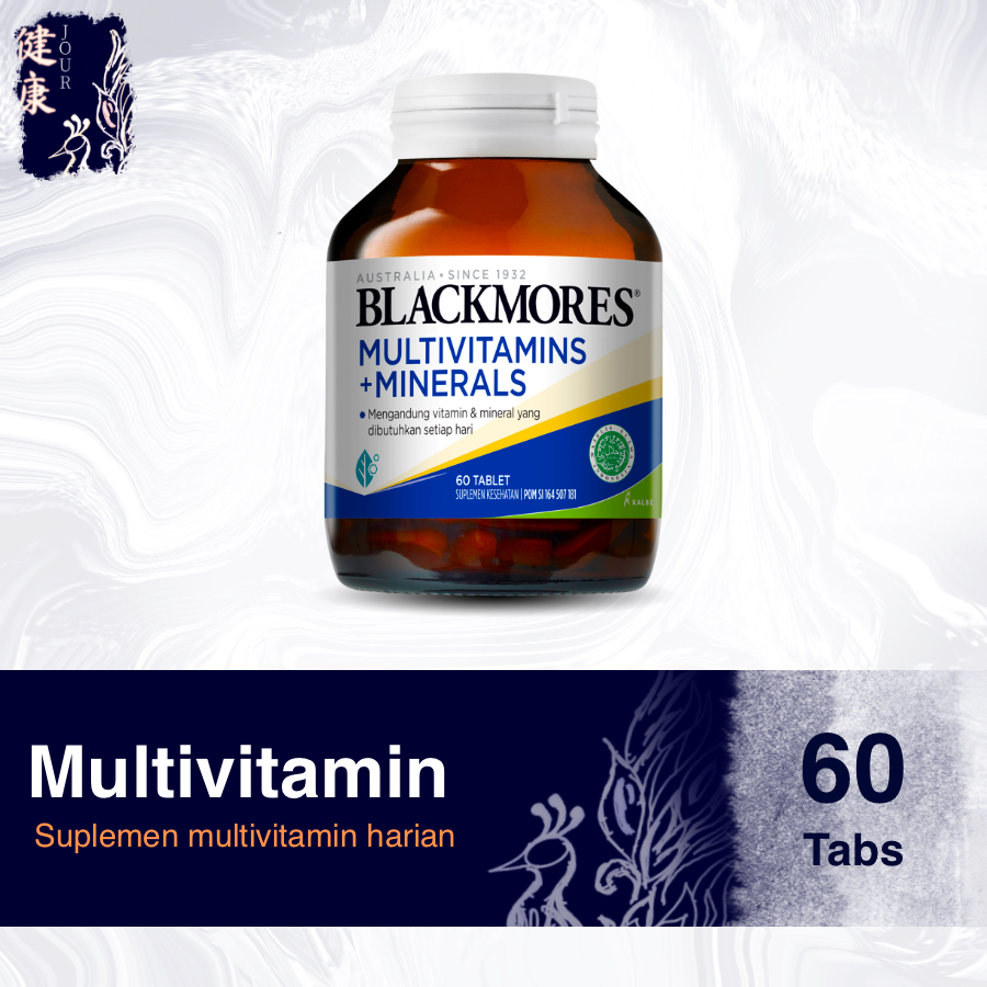 Jual Blackmores Multivitamins + Minerals isi 60 Tablet Suplemen ...