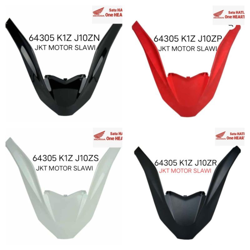 Jual Garnish front panel tameng V besar depan PCX 160 K1Z semua warna ...