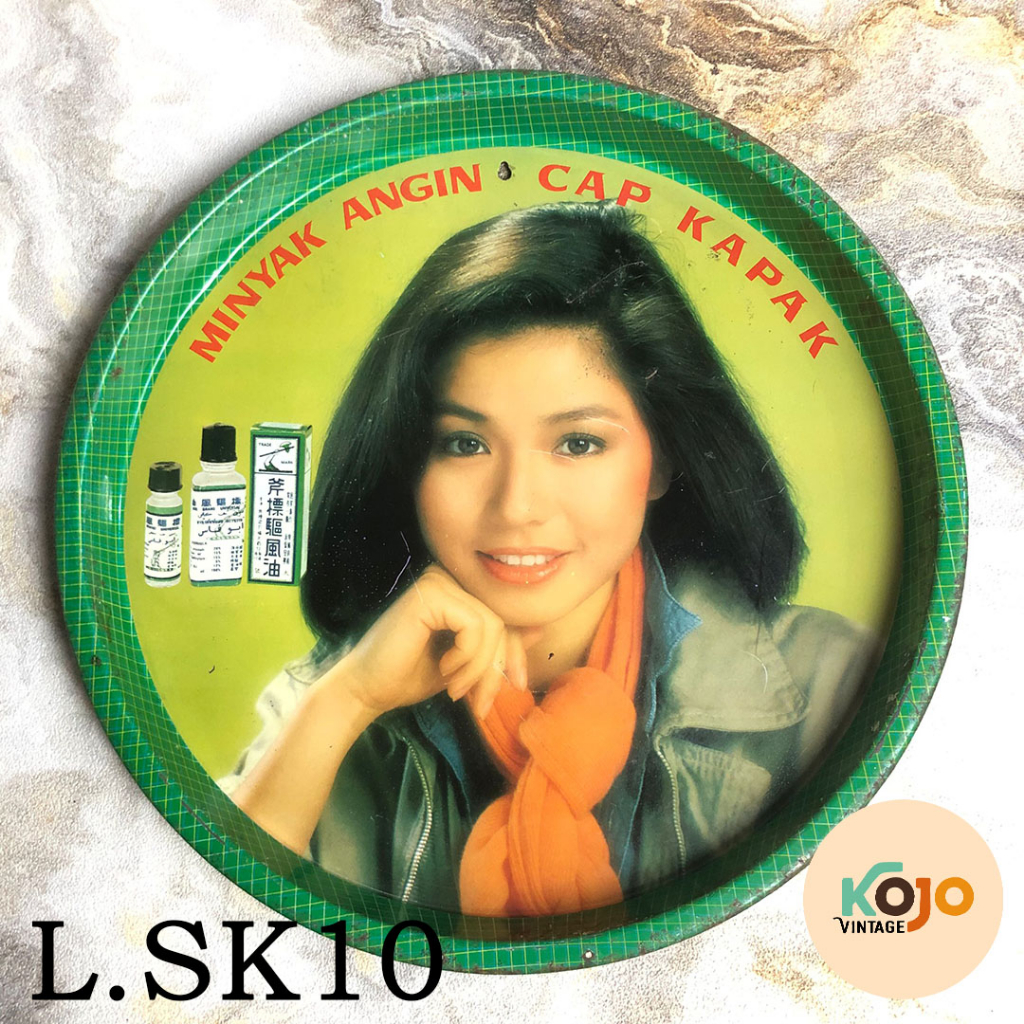 Jual Baki / Nampan Seng Bekas Kalender Harian Jadul Vintage Lawas 1980 ...