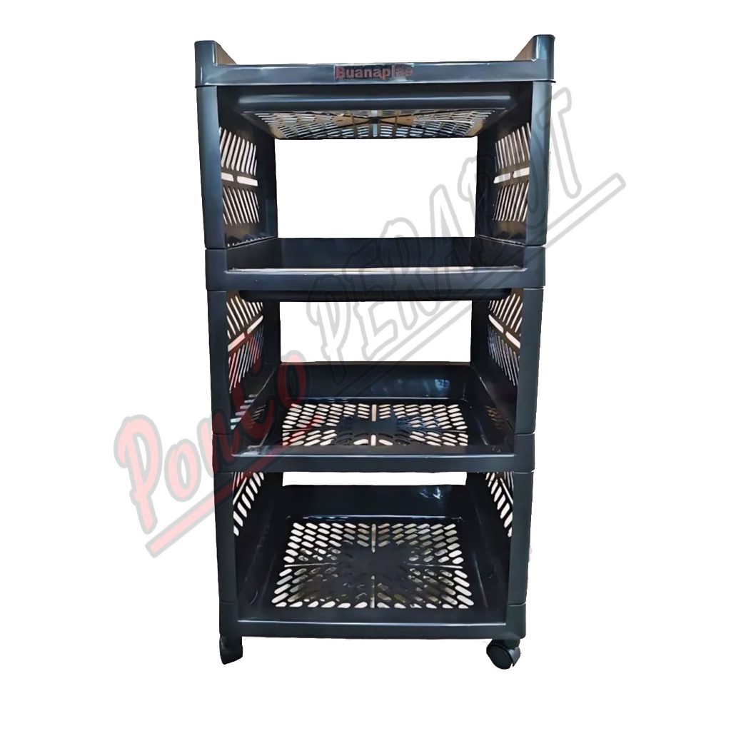 Jual Rak Serbaguna 4 Susun/ Rak Apartemen / Rak Murah | Shopee Indonesia