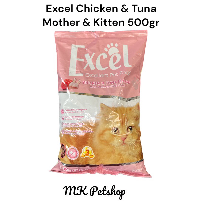 Jual Excel Chicken Tuna Mother & Kitten 500gr | Shopee Indonesia