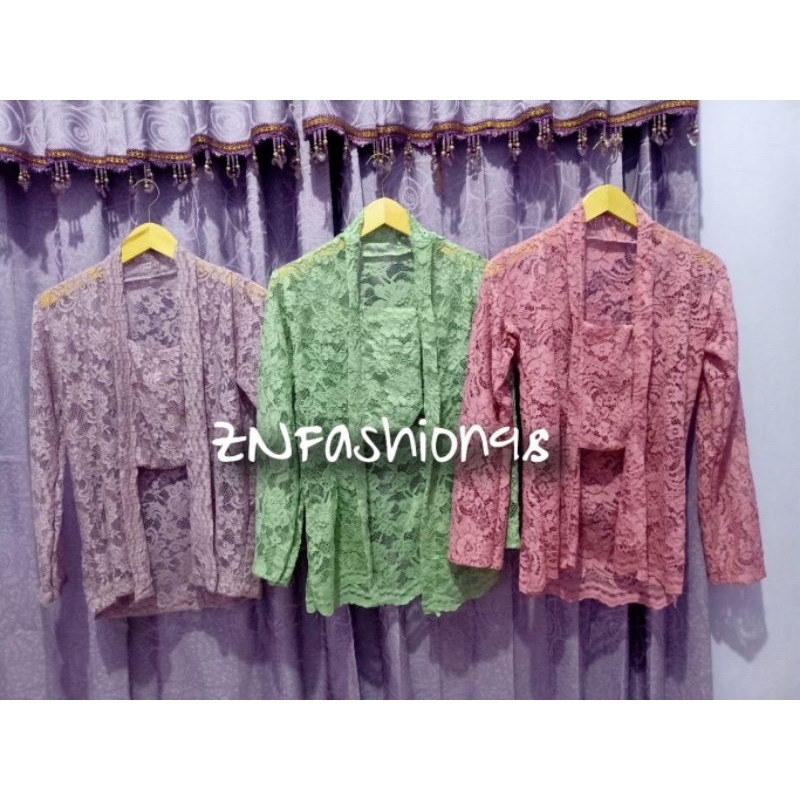 Jual Kebaya Bali Brokat strait Sofia / Kebaya Bali Brokat/ Kutu baru ...