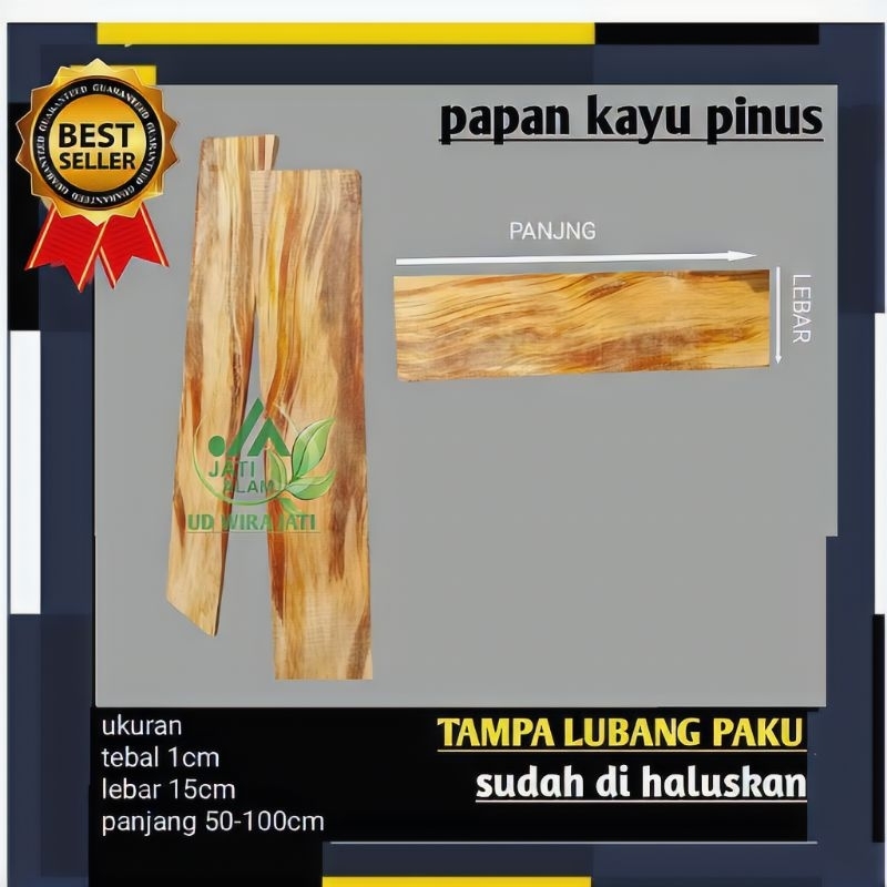 Jual papan kayu pinus sudah di serut halus tampa lubang paku | Shopee ...