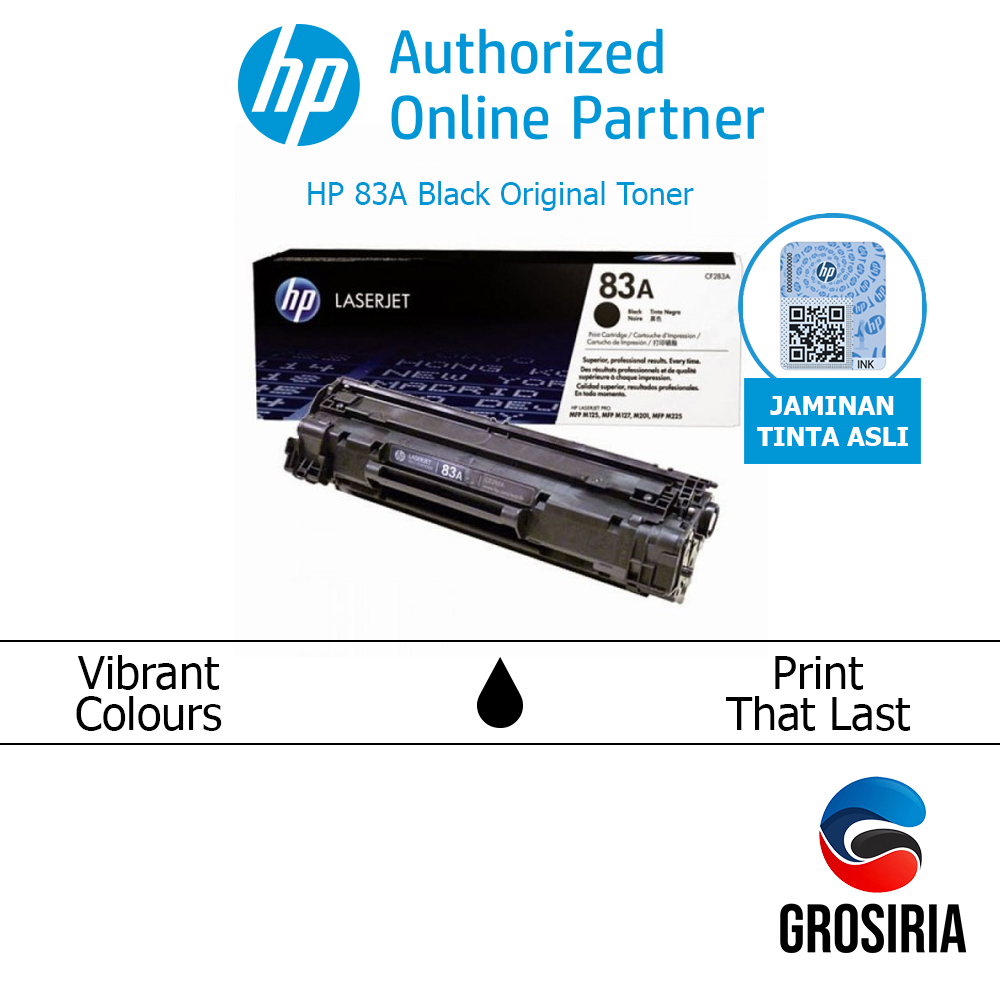 Jual HP Toner Laserjet 83A Original | Shopee Indonesia