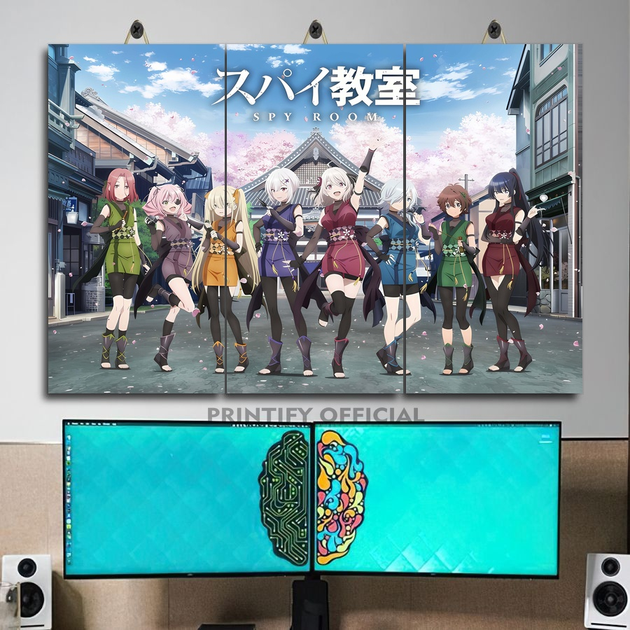 Jual Poster Ruangan Jumbo Best Waifu Spy Kyoushitsu 45X30 Multi Panel ...