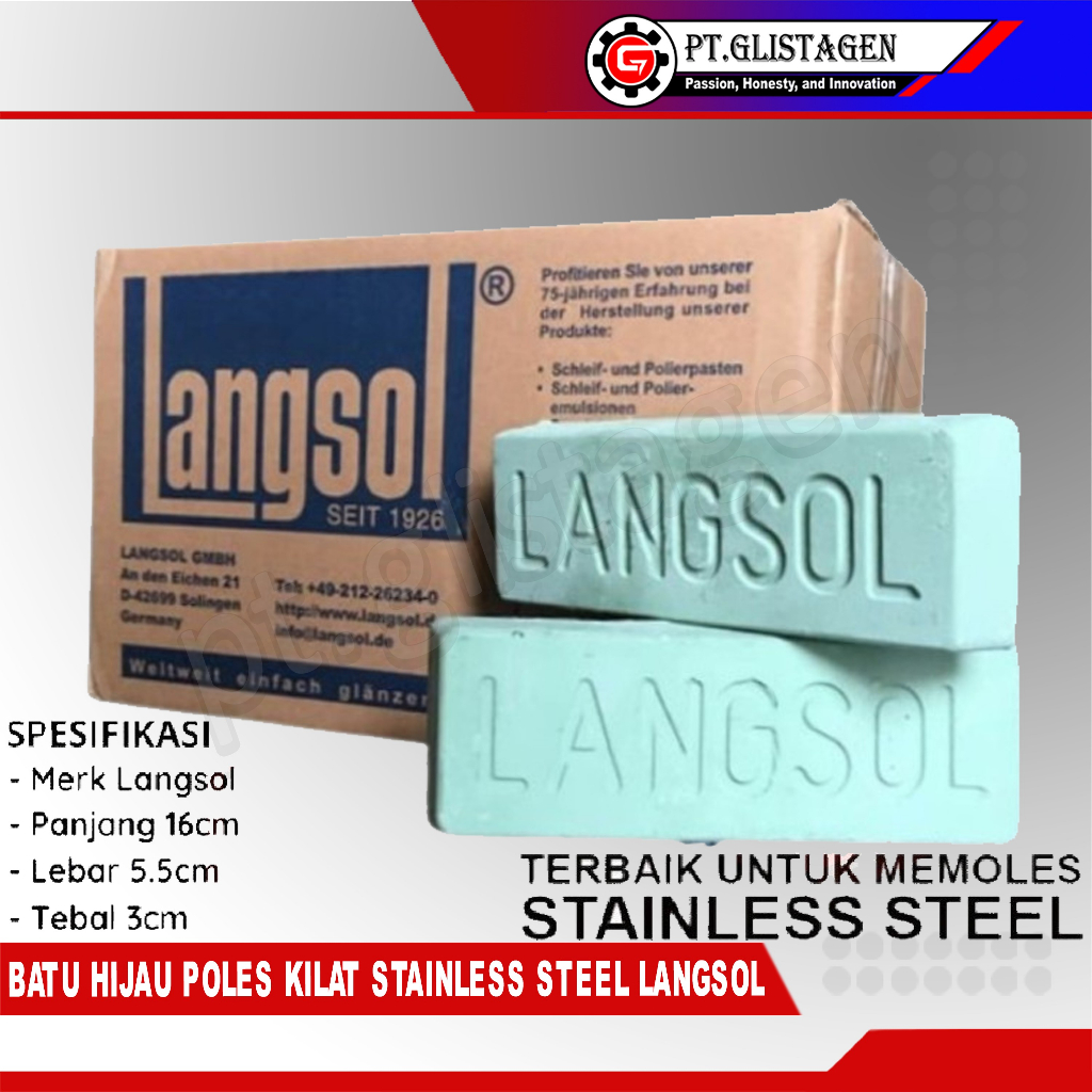 Jual Langsol / Batu Hijau Poles Kilat Stainless Steel / Poles ...