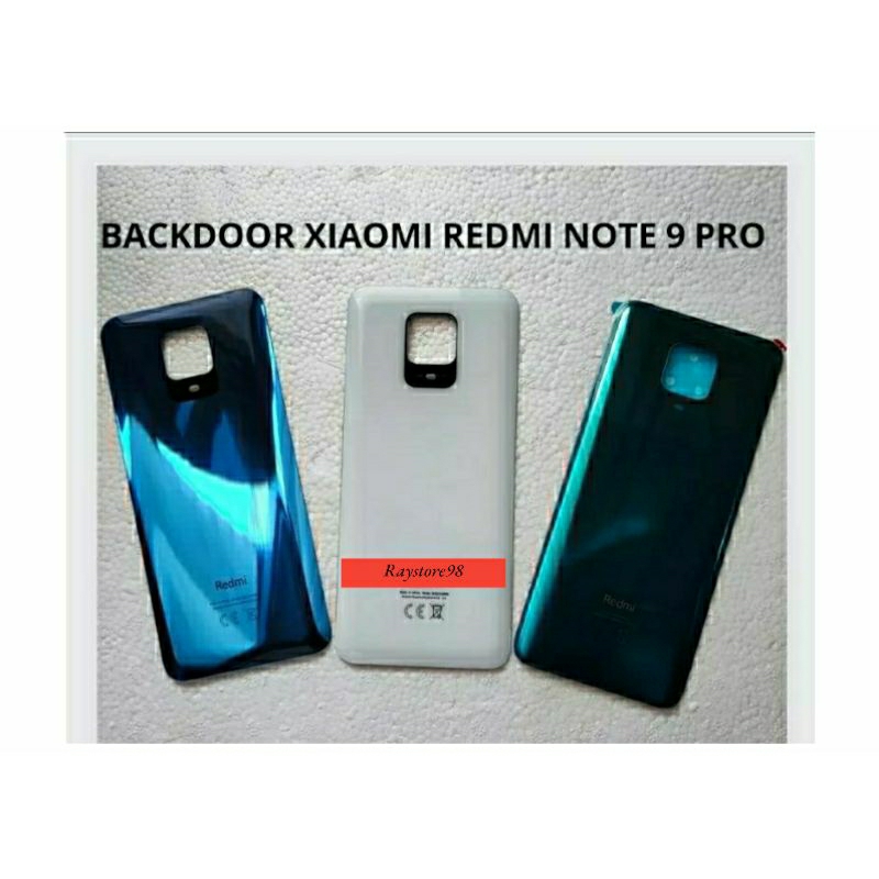 Jual BEKDOR REDMI NOTE 9 PRO ORIGINAL BACKDOR BEKDOR TUTUP BATRAI ...
