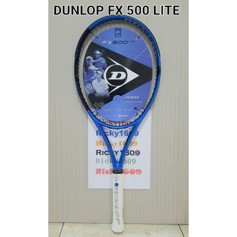 Jual RAKET TENIS DUNLOP FX 500 LITE - POWER BOOST + GROOVE (100 in ...