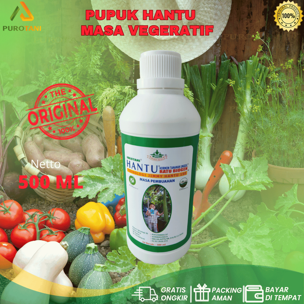 Jual Pupuk Jagotani Jimmy Hantu NPK Jago Tani Masa Pembuahan 500ML ...