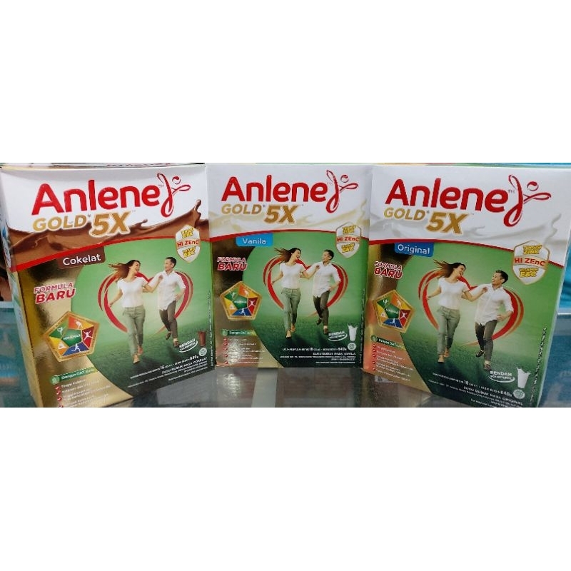 Jual Anlene gold 5X 600gr rasa vanila,coklat,original | Shopee Indonesia