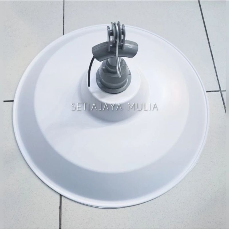 Jual Kap Lampu MASKO PVC putih E27 + Fiting WD E27 | Shopee Indonesia