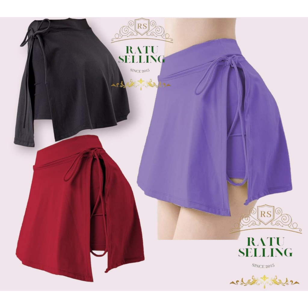 Jual ROK OLAHRAGA WANITA/ROK SENAM/ROK BADMINTON/ROK TENIS/ROK GOLF ...