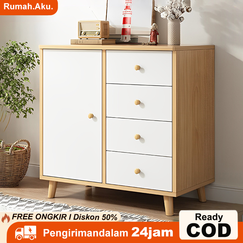 Jual RA Lemari Rak/Lemari Laci Kayu/Lemari Kabinet Kayu Minimalis ...