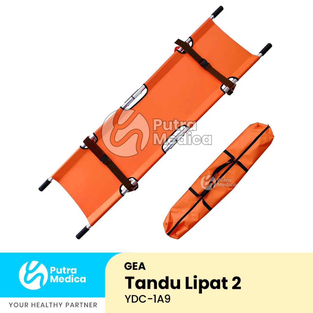 Jual Gea Tandu Aluminium Lipat 2 YDC-1A9 / Folding Stretcher | Shopee ...