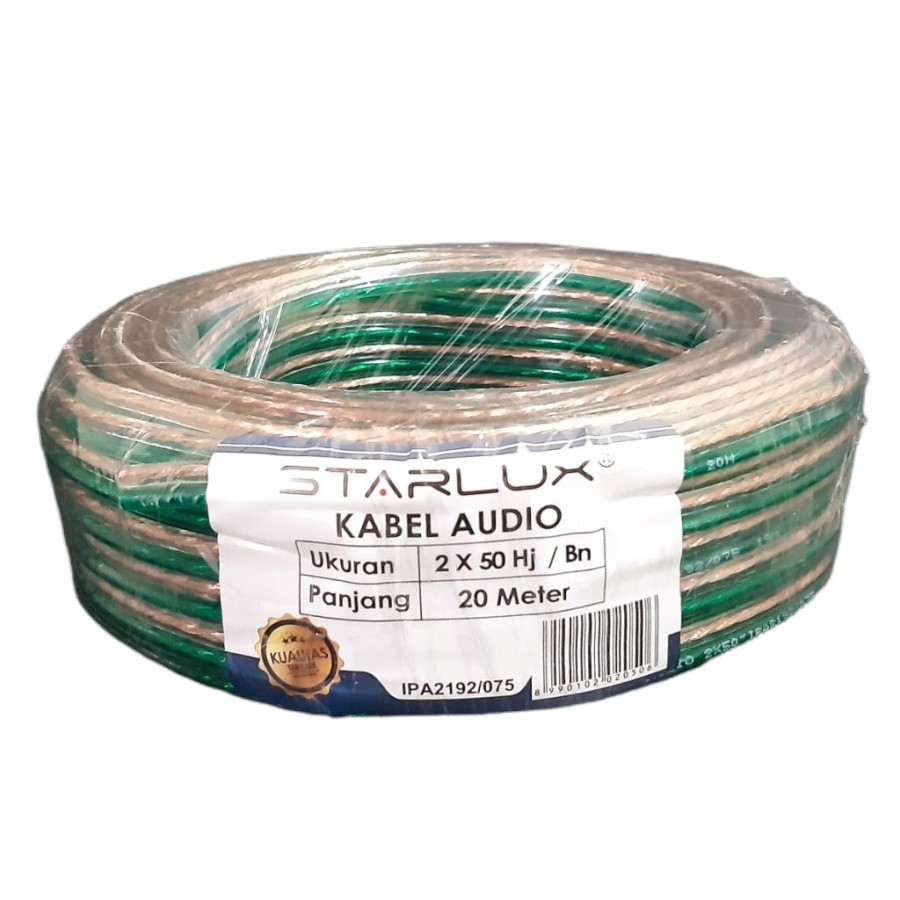 Jual Kabel Listrik Transparan Kabel Audio Serabut 2x30 2x50 2x80 Per Roll 15 Meter | Shopee ...