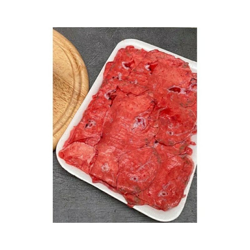 Jual Daging Paru Sapi Slice Import 250gr | Shopee Indonesia