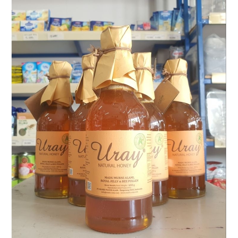 Jual Madu Uray 450Gr / Madu Murni Uray 450Gr / Natural Honey Uray 450Gr ...