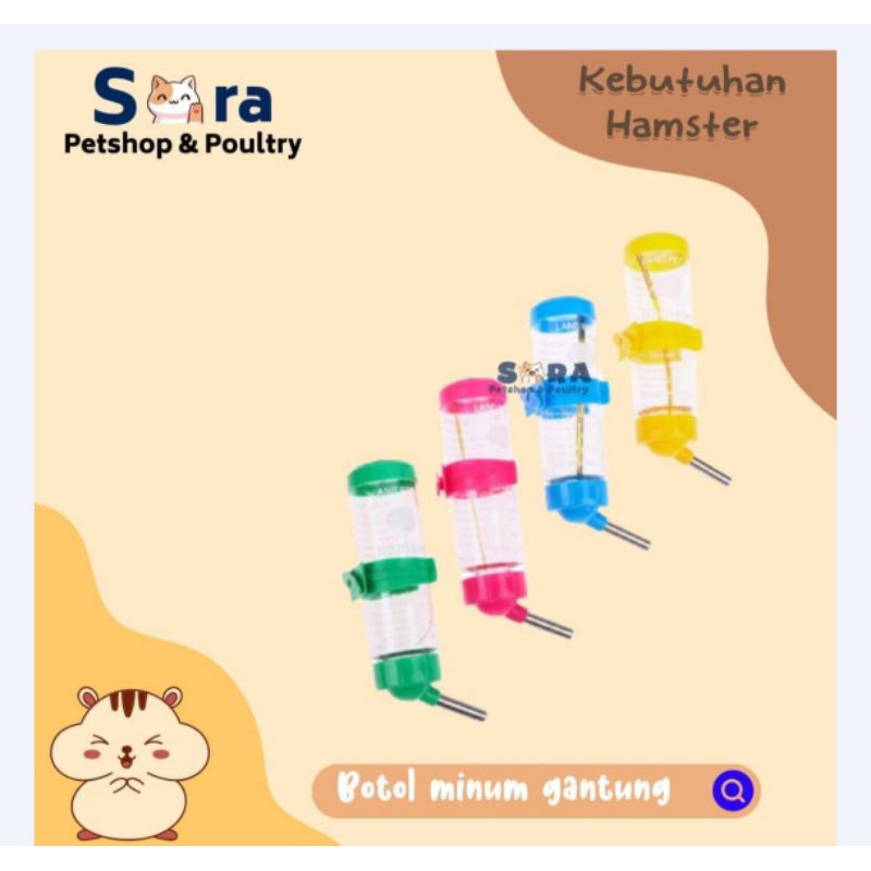 Jual BOTOL MINUM HAMSTER KECIL 80ML | Shopee Indonesia