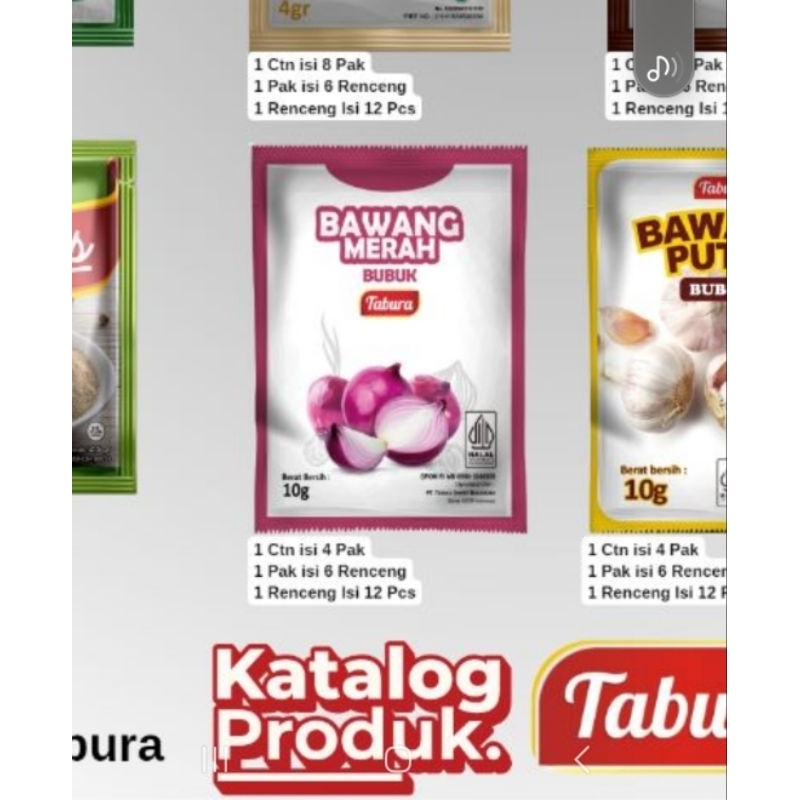 Jual Tabura Rempah Bubuk Bawang Putih Cabai Pala Bawang Merah Jinten bubuk | Shopee Indonesia