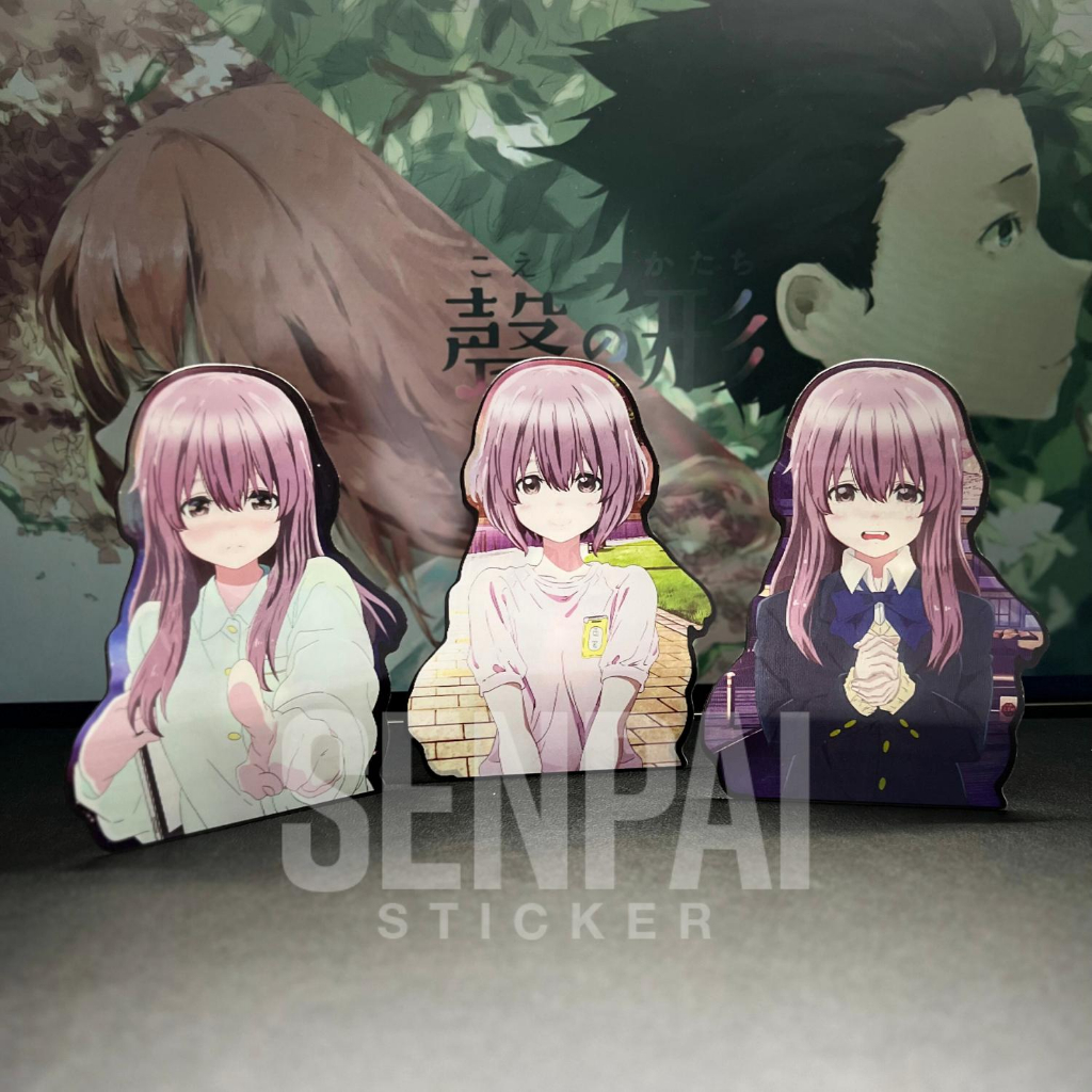 Jual SENPAI STICKER Stiker Anime 3D LAIN TER MURAH | Saitama Rick Morty ...