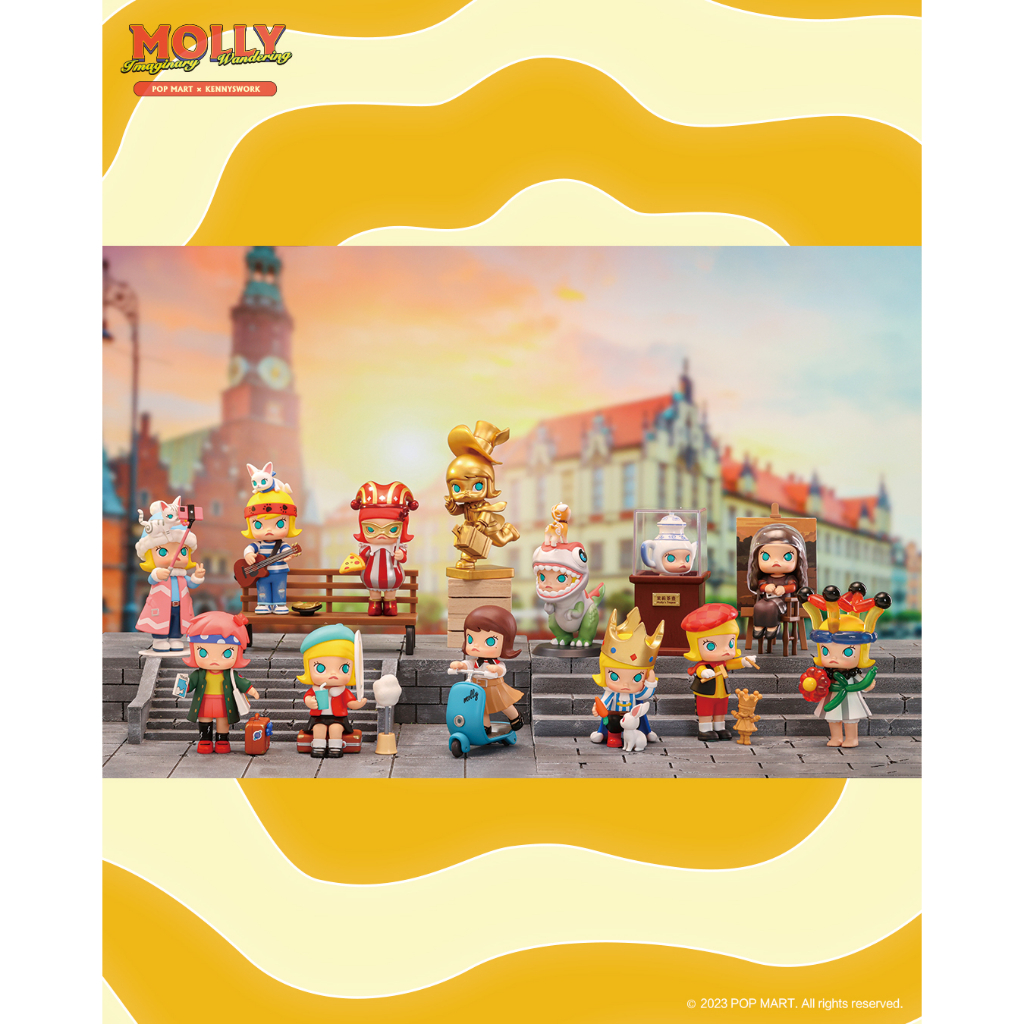 Jual POP MART - Molly Imaginary Wandering Blind Box Toys | Shopee Indonesia