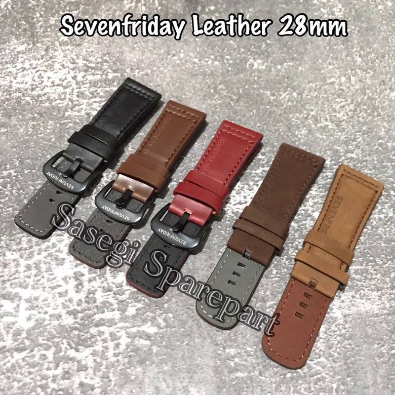 Jual Strap Tali Kulit Jam Tangan Sevenfriday Leather Sevenfriday Kulit ...