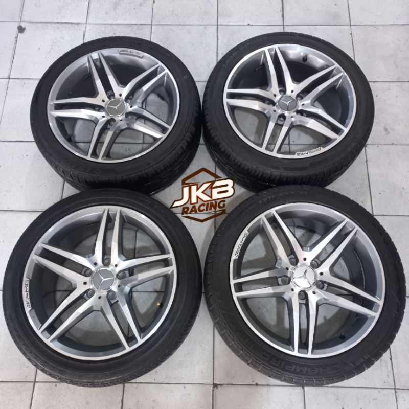 Jual VELG REPLIKA AMG R17 PCD 5X112 VELG ONLY (BAN BONUS) | Shopee ...