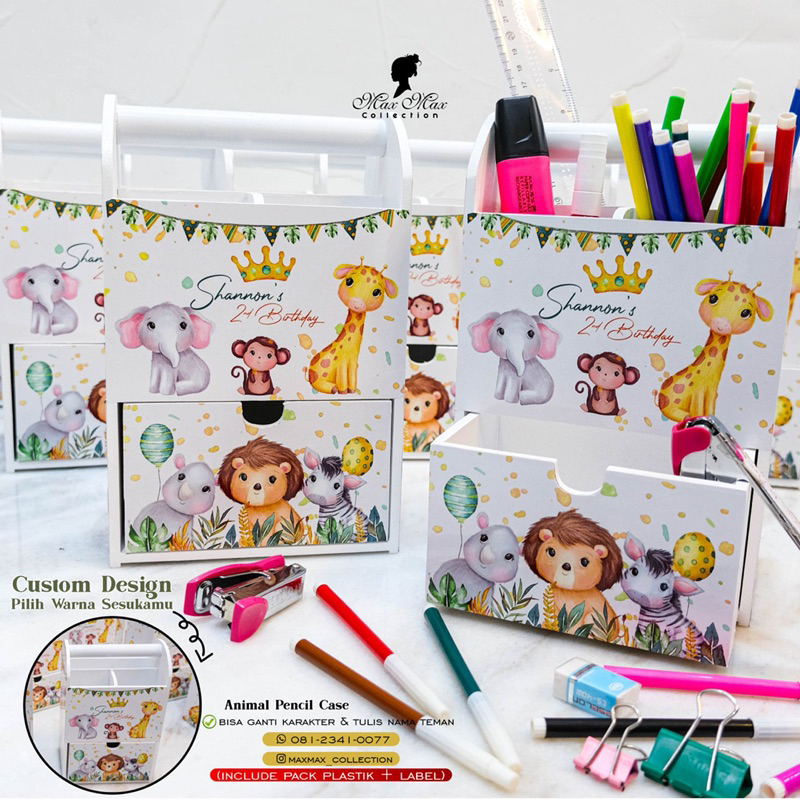 Jual Double Pan Stationary | Wooden stationary Free custom Design ...